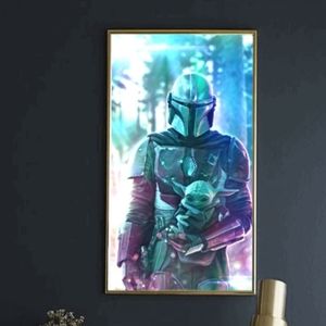 Star Wars | Wall Decor | The Mandalorian And Baby Yoda Poster | Poshmark